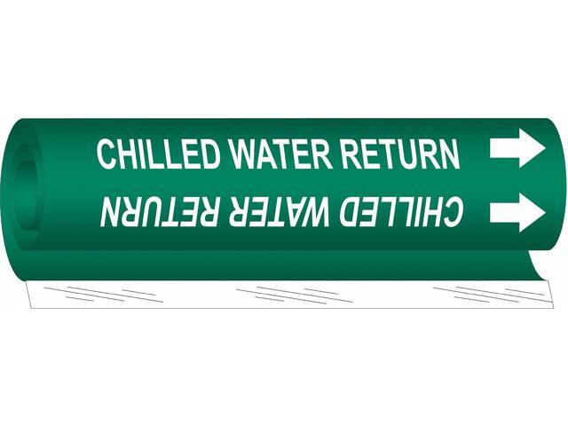 Click here for BRADY 5647-II Pipe Marker Chilled Water Return Gre... prices
