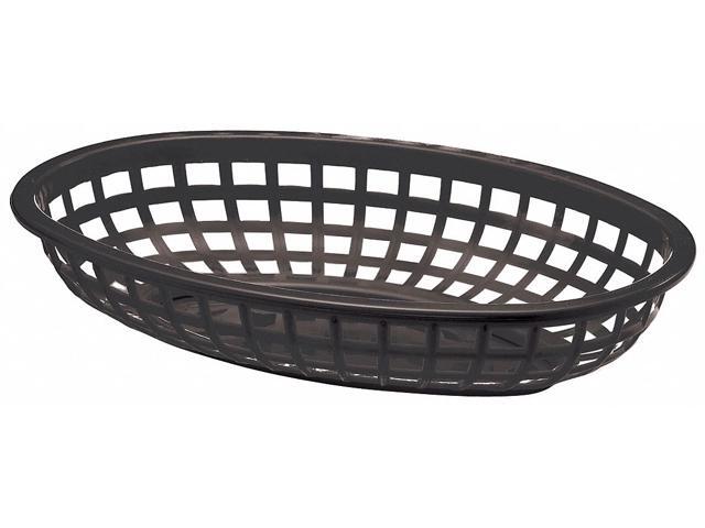 Click here for TABLECRAFT 1074BK Classic Basket  Oval  Black PK36 prices