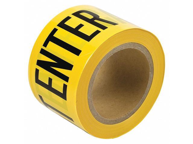Click here for BRADY 91224 Barricade Tape Yellow/Black 200ft x 3... prices