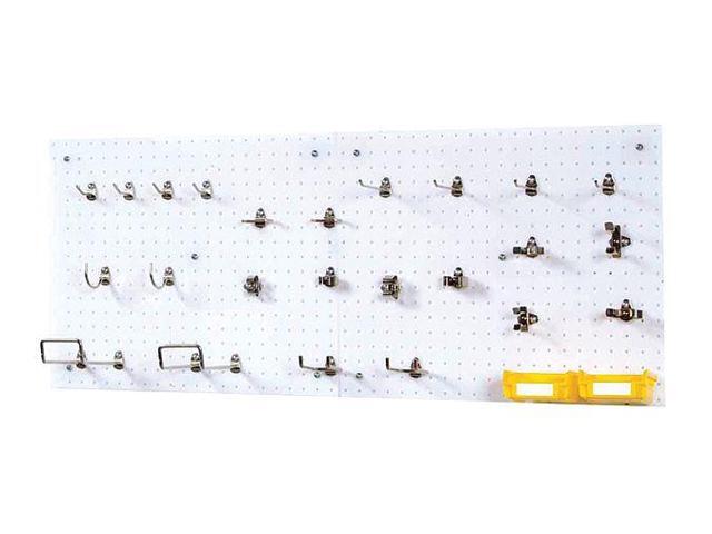 Click here for Pegboard White 22 in. H PR DURAHOOK 990-S prices