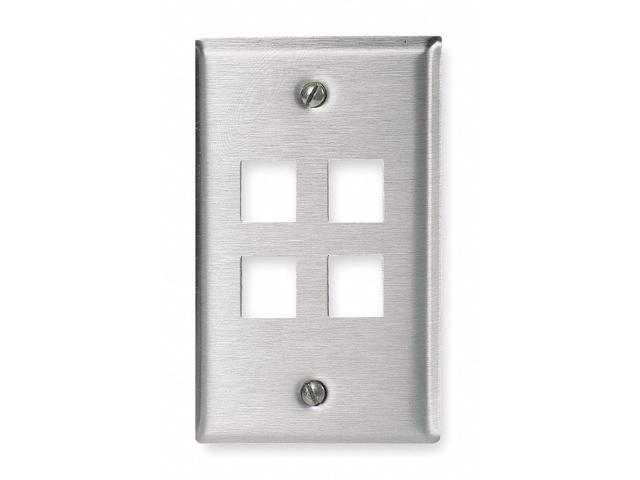 Click here for HUBBELL PREMISE WIRING SSF14 Wall Plate 3 Port prices