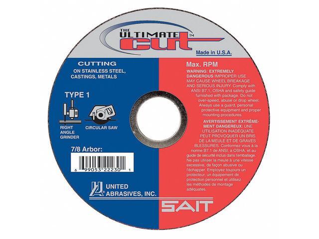 Click here for UNITED ABRASIVES-SAIT 22240 CutOff Wheel A60S 6x.0... prices