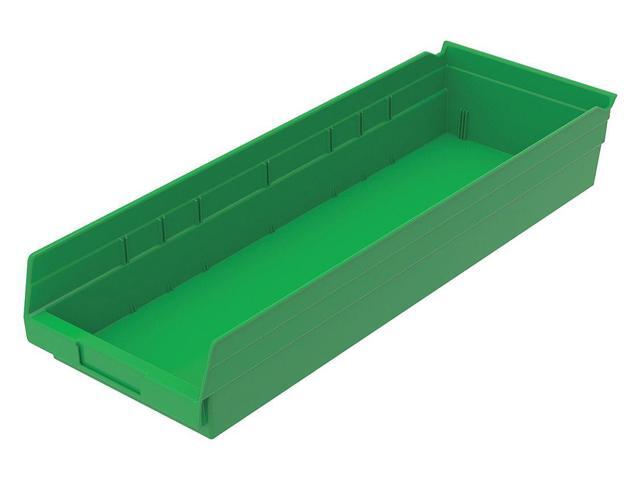 Click here for AKRO-MILS 30184GREEN Green Shelf Bin  23-5/8L x 8-... prices