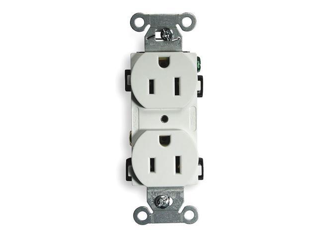 Click here for HUBBELL WIRING DEVICE-KELLEMS BR15WHI Straight Bla... prices