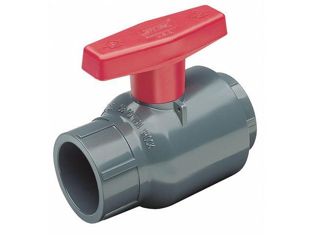 Click here for 1/2 FNPT PVC Compact Ball Valve Inline SPEARS 2121... prices