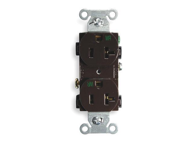 Click here for HUBBELL WIRING DEVICE-KELLEMS BR20WR Duplex Straig... prices