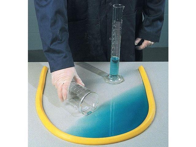 Click here for PIG PLR229 SpillBlocker Tabletop Dike Yellow 1 In prices