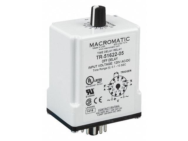 Click here for MACROMATIC TR-51626-05 Single Function Time Delay... prices