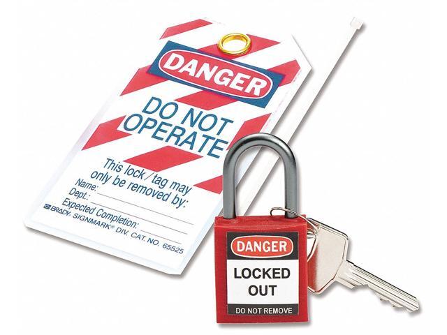 Click here for BRADY 123143 Lockout Padlock KD Red 1-7/16H prices