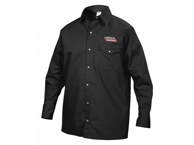 Click here for Black Flame-Resistant Collared Shirt  Size: M  Fit... prices