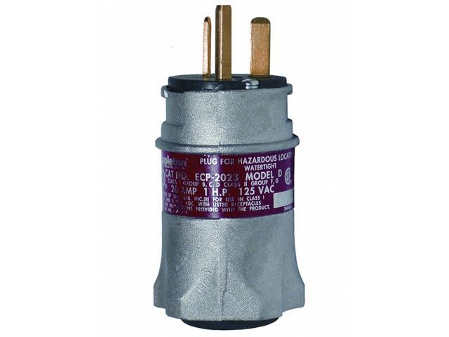 Click here for APPLETON ELECTRIC ECP-2023 Plug 20A 2P 3W Alum NEM... prices