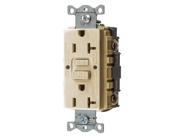 Click here for HUBBELL WIRING DEVICE-KELLEMS GFR20I GFCI Receptac... prices