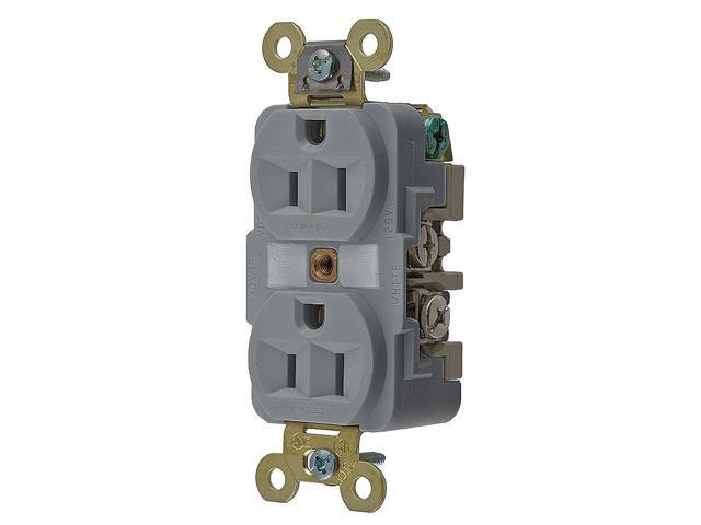 Click here for HUBBELL WIRING DEVICE-KELLEMS HBL5262GY Straight B... prices