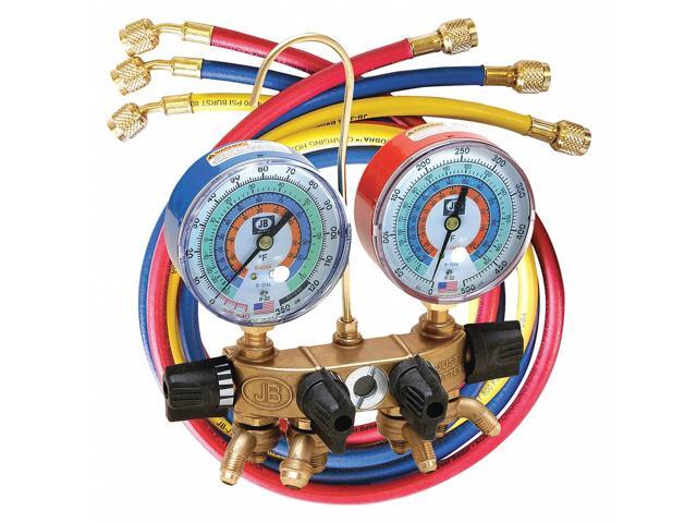 Click here for JB INDUSTRIES 26133 Manifold Gauge  4-Valve prices