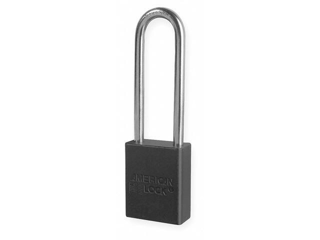 Click here for Anodized Aluminum Padlock  Black  Key Alk prices