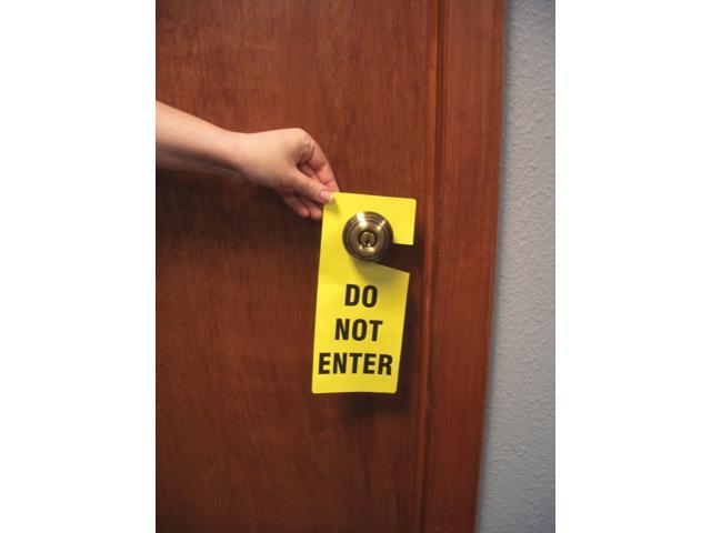 Click here for ACCUFORM TAD836 Door Knob Hanger Tag  9 in H  4 in... prices