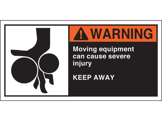 Click here for BRADY 96159 Warning Label 2-1/2inHx5inW HP Poly. P... prices