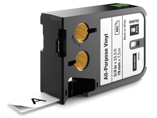 Click here for Dymo 1868752 Rhino XTL White Vinyl Tape - 19mm  Bl... prices