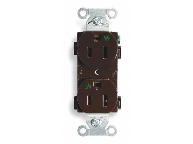 Click here for HUBBELL WIRING DEVICE-KELLEMS BR15WR 15A Duplex Re... prices