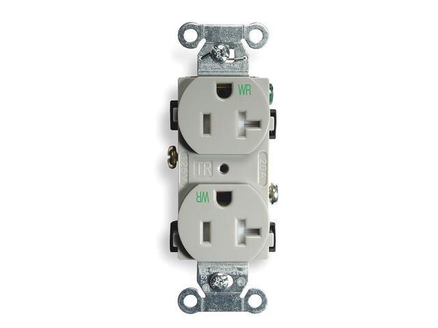 Click here for HUBBELL WIRING DEVICE-KELLEMS BR20GRYWRTR Straight... prices