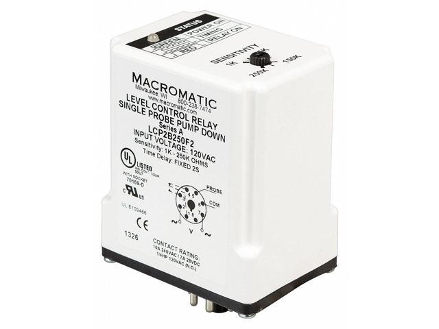 Click here for MACROMATIC LCP2A250F2 Control Relay Single Pump Up... prices