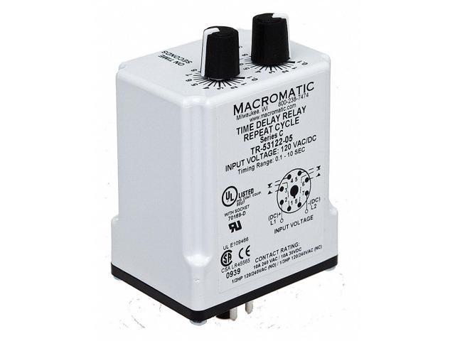 Click here for MACROMATIC TR-55126-05 Single Function Time Delay... prices