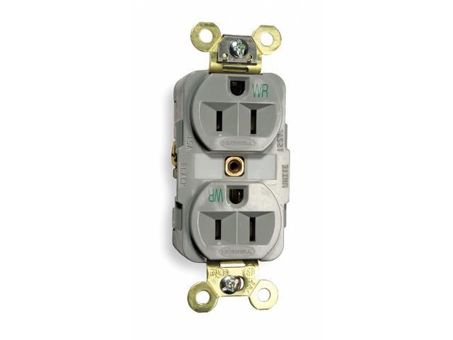 Click here for HUBBELL WIRING DEVICE-KELLEMS HBL5262GYWR Straight... prices