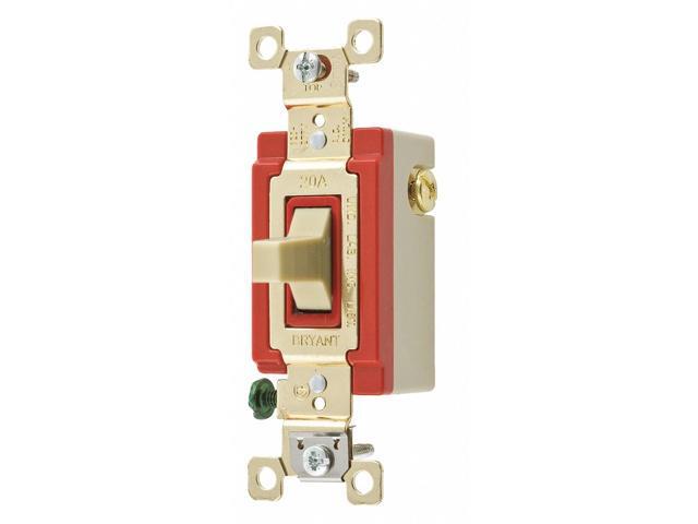 Click here for BRYANT 4921I Wall Switch 20A Ivory 1-Pole Type Tog... prices