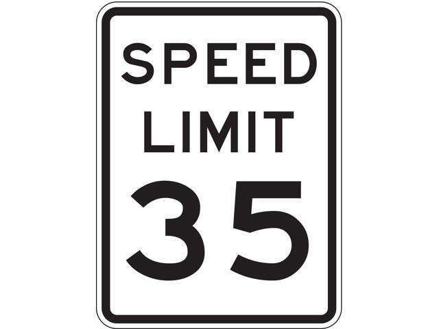Click here for LYLE R2-1-35-18HA Speed Limit 35 Traffic Sign  24... prices