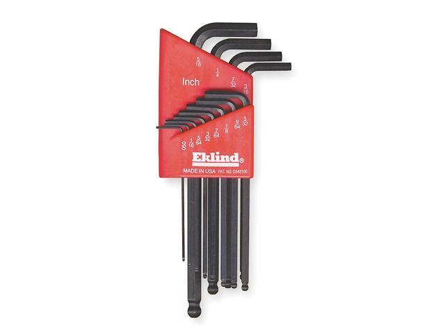 Click here for EKLIND 13212 12 Piece SAE L-Shape Hex Key Set  132... prices
