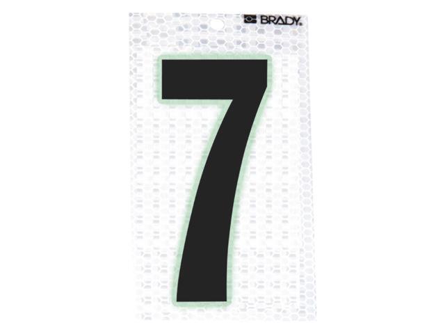 Click here for BRADY 3000-7 Ultra Reflective Numbers 7 PK10 prices