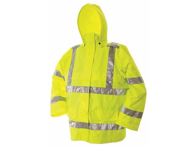 Click here for VIKING D6323JG-M Hi-Viz Rain Jacket  150 Denier Tr... prices