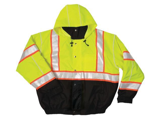 Click here for KISHIGO JS119-XL XL Hi -Vis Bomber Jacket  Lime prices