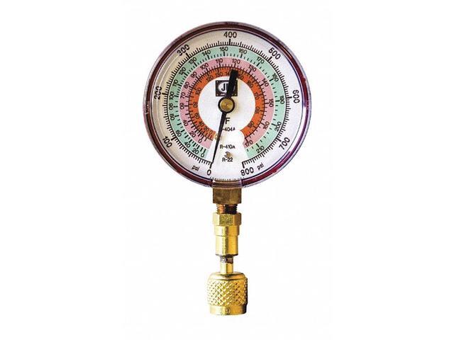 Click here for JB INDUSTRIES QC-G825 Test Gauge Red For R-22  R-4... prices