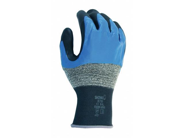 Click here for Coated Gloves  L  Black/Blue On Gray  PR prices