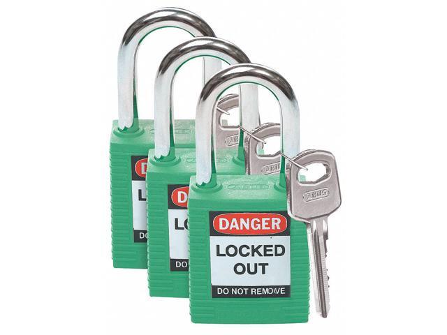 Click here for Lockout Padlock KA Green 1-3/4H PK3 BRADY 105889 prices