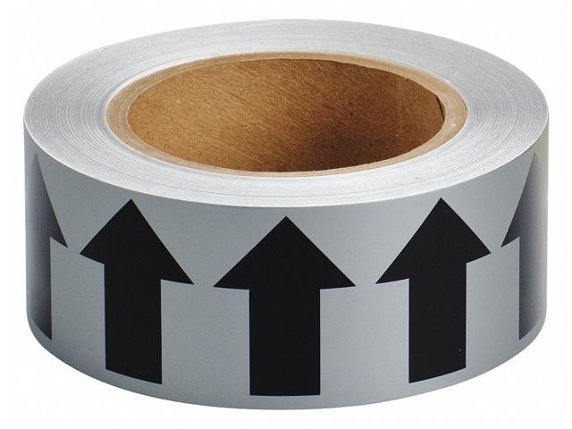 Click here for BRADY 91419 Arrow Tape Black/Gray 2 In. W prices