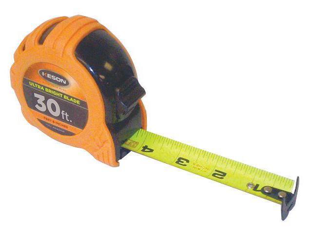 Click here for Keson Tape Measure 30 ft. 1/8 in. Orange Color PG1... prices