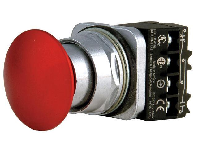 Click here for Siemens Non-Illuminated Push Button 30mm Red Metal... prices