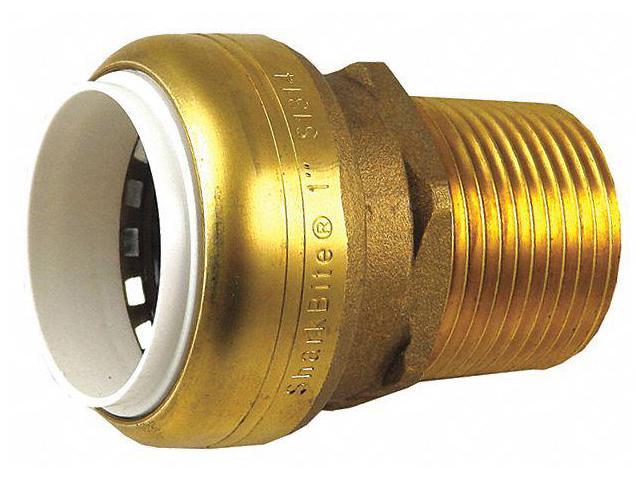 Click here for ZORO SELECT UIP140 1 Push-to-Connect Brass Male Ad... prices