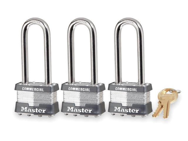 Click here for Padlock  KA  2-1/2 In H  4 Pin  Steel  PK3 prices