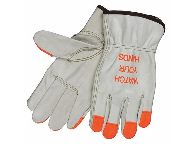 Click here for Mcr Safety Cowhide Leather Work Gloves  Slip-On Cu... prices