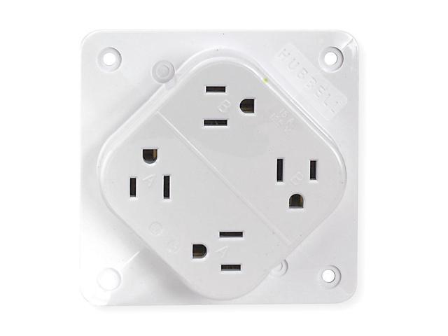 Click here for HUBBELL WIRING DEVICE-KELLEMS HBL415W Straight Bla... prices