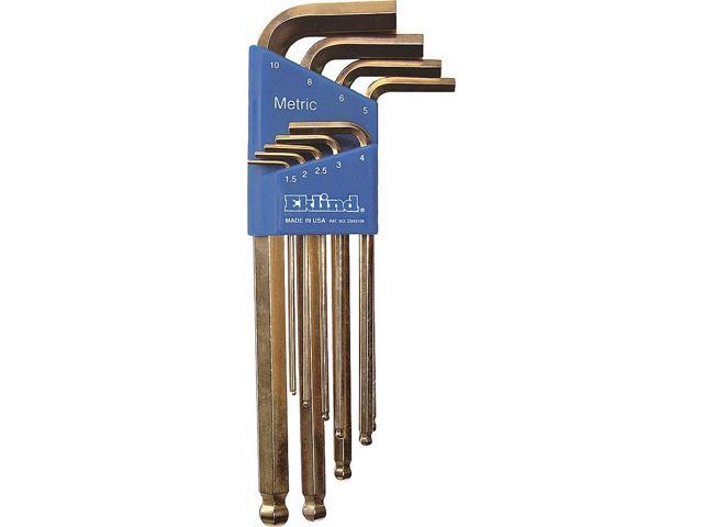 Click here for EKLIND 13809 9 Piece Metric L-Shape Hex Key Set  1... prices