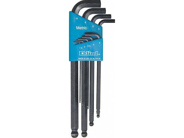 Click here for EKLIND 13509 9 Piece Metric L-Shape Hex Key Set  1... prices