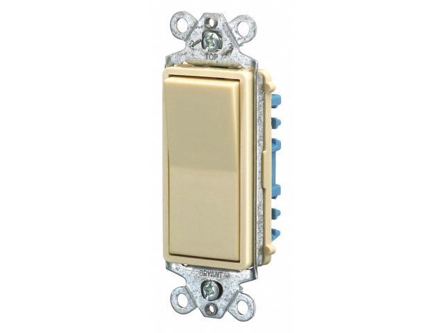 Click here for BRYANT 9803I Wall Switch 15A Ivory 3-Way Type Rock... prices