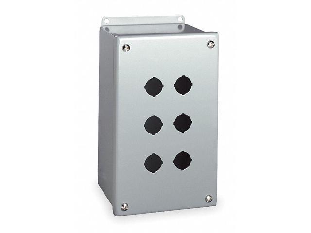 Click here for WIEGMANN PBXD6 Pushbutton Enclosure 30mm 6 Holes S... prices