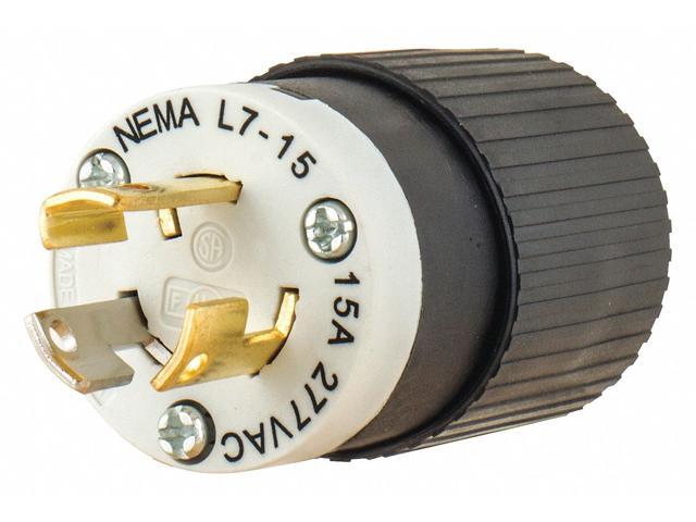 Click here for Bryant Locking Plug Black/Wht 277VAC 2.0 HP 15A 47... prices