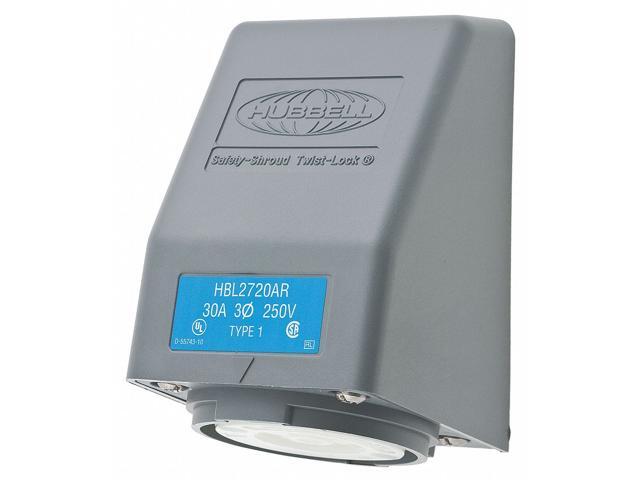 Click here for HUBBELL WIRING DEVICE-KELLEMS HBL2720AR Flanged Lo... prices