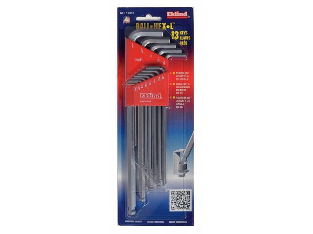 Click here for EKLIND 17313 13 Piece SAE L-Shape Hex Key Set  173... prices